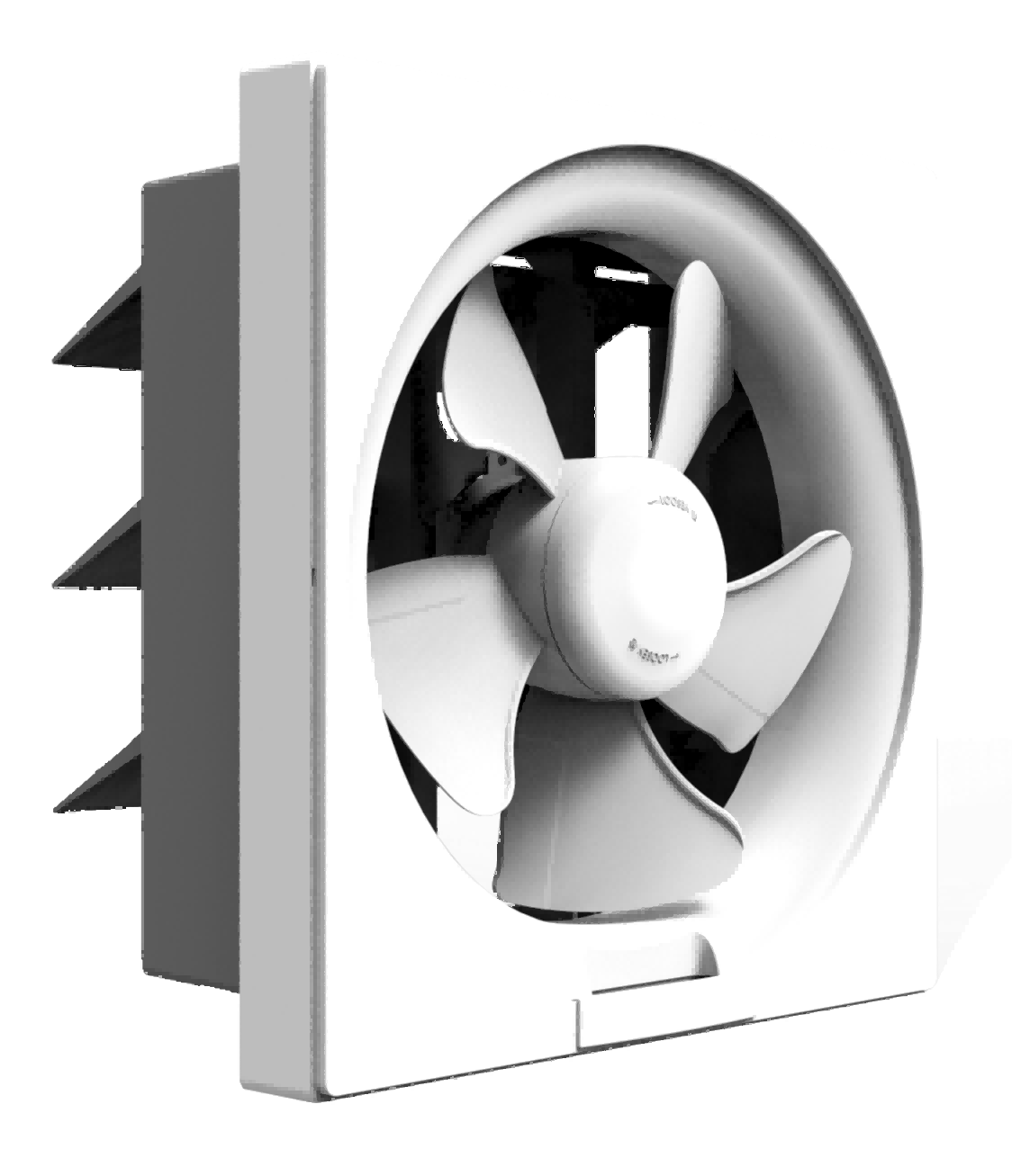 APB/ASB Plastic Exhaust Fan with Shutter